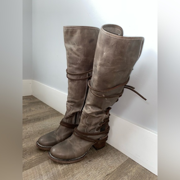 Freebird by Steven | Shoes | Freebird Coal Boots In Color Stone | Poshmark
